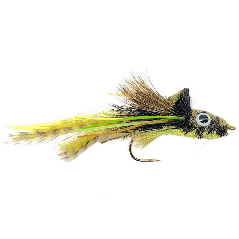 Umpqua Swim Frog Yellow Belly | Mossy Creek Fly Fishing